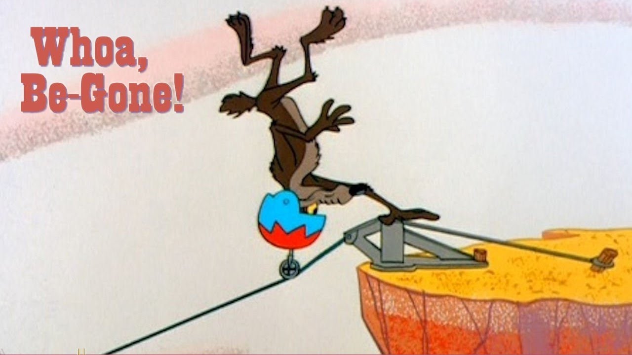 Whoa, Be-Gone! 1958 Merrie Melodies Wile E. Coyote and Road Runner ...