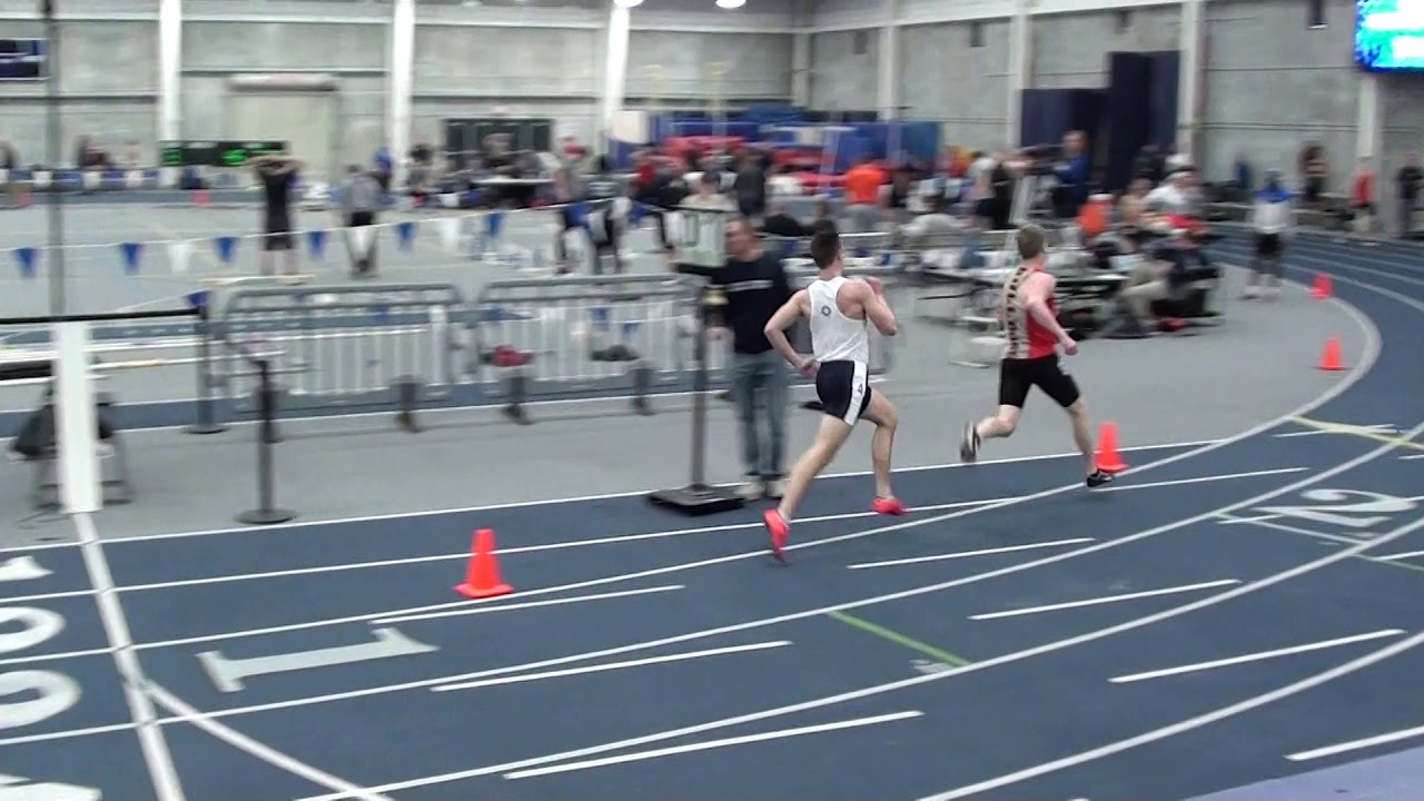 2019 Concordia Invite - Men's 600m Run - Heat 2 - YouTube