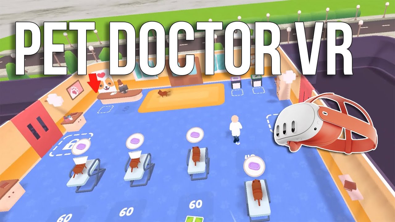 Pet Doctor | PURE VR GAMEPLAY MECHANICS | META QUEST | SILENT PLAYER ...