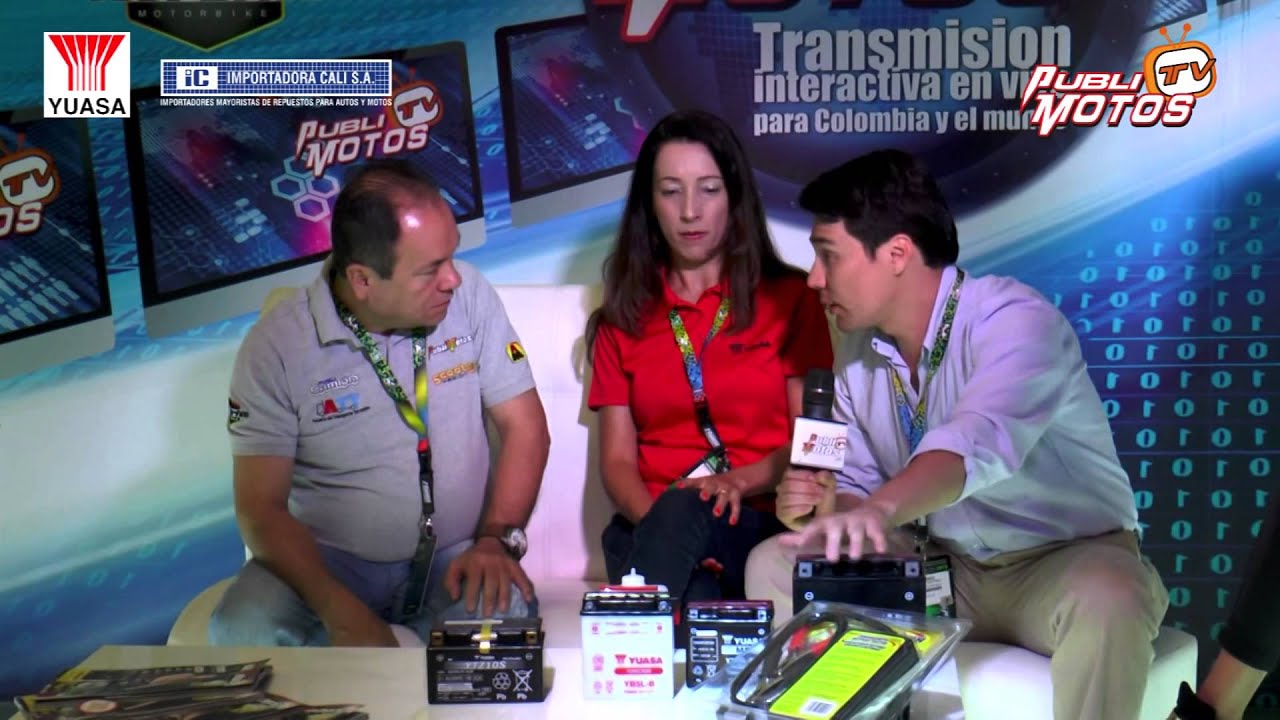 Importadora Cali y Yuasa en Publimotos Tv Feria de las 2 Ruedas - YouTube