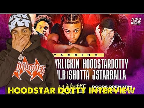 Hoodstar Dotty Interview before concert - YouTube