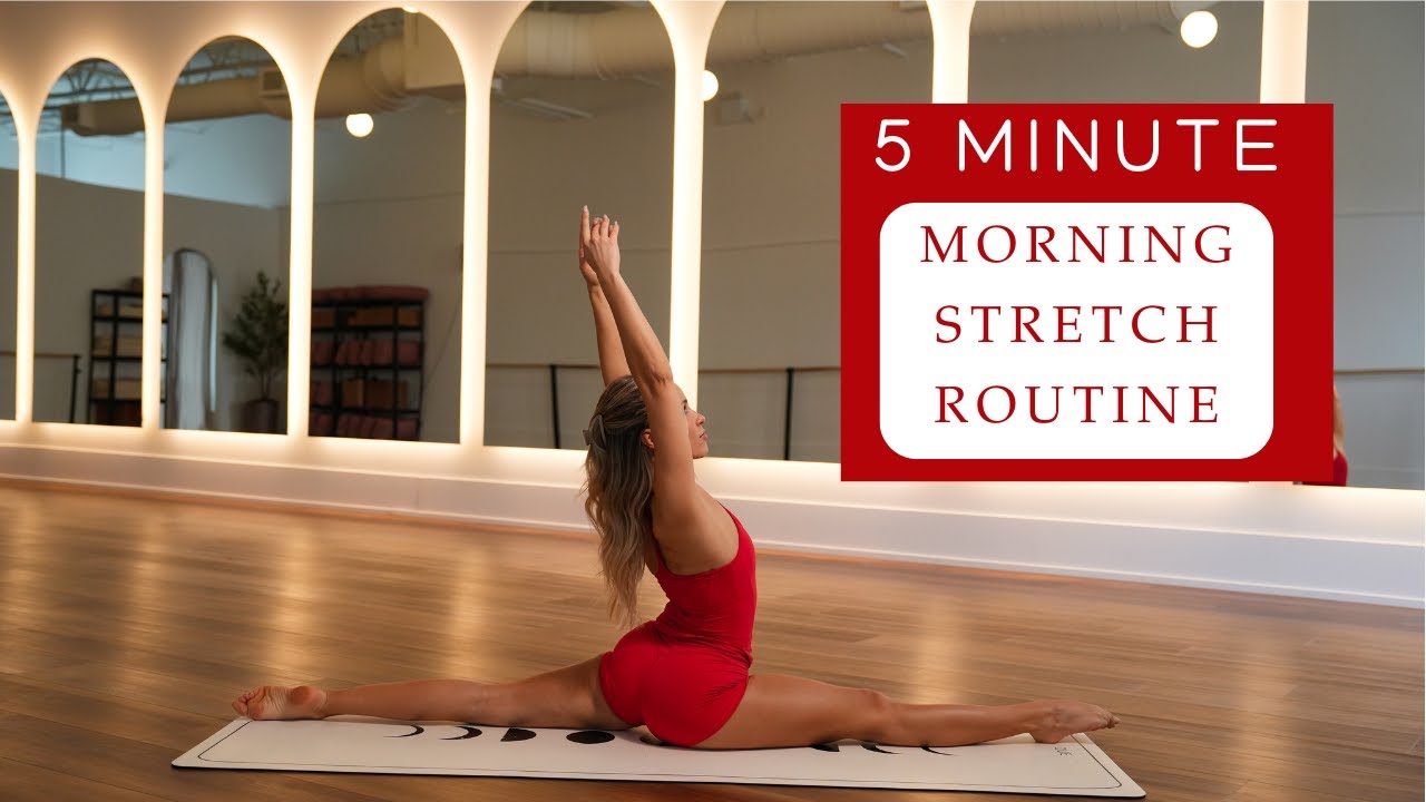 5 Minute Stretch Routine - No Equipment - YouTube
