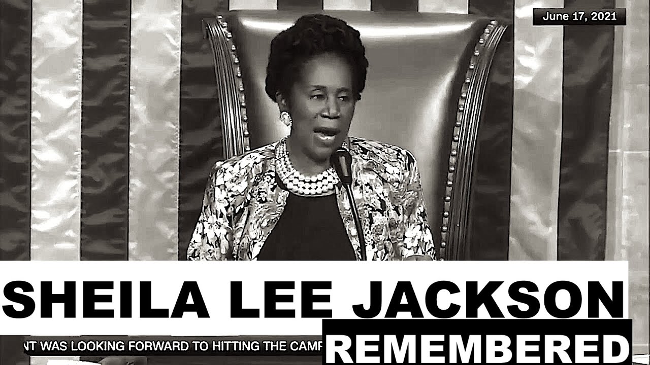 SHEILA JACKSON LEE remembered passes away Aged 74 - YouTube