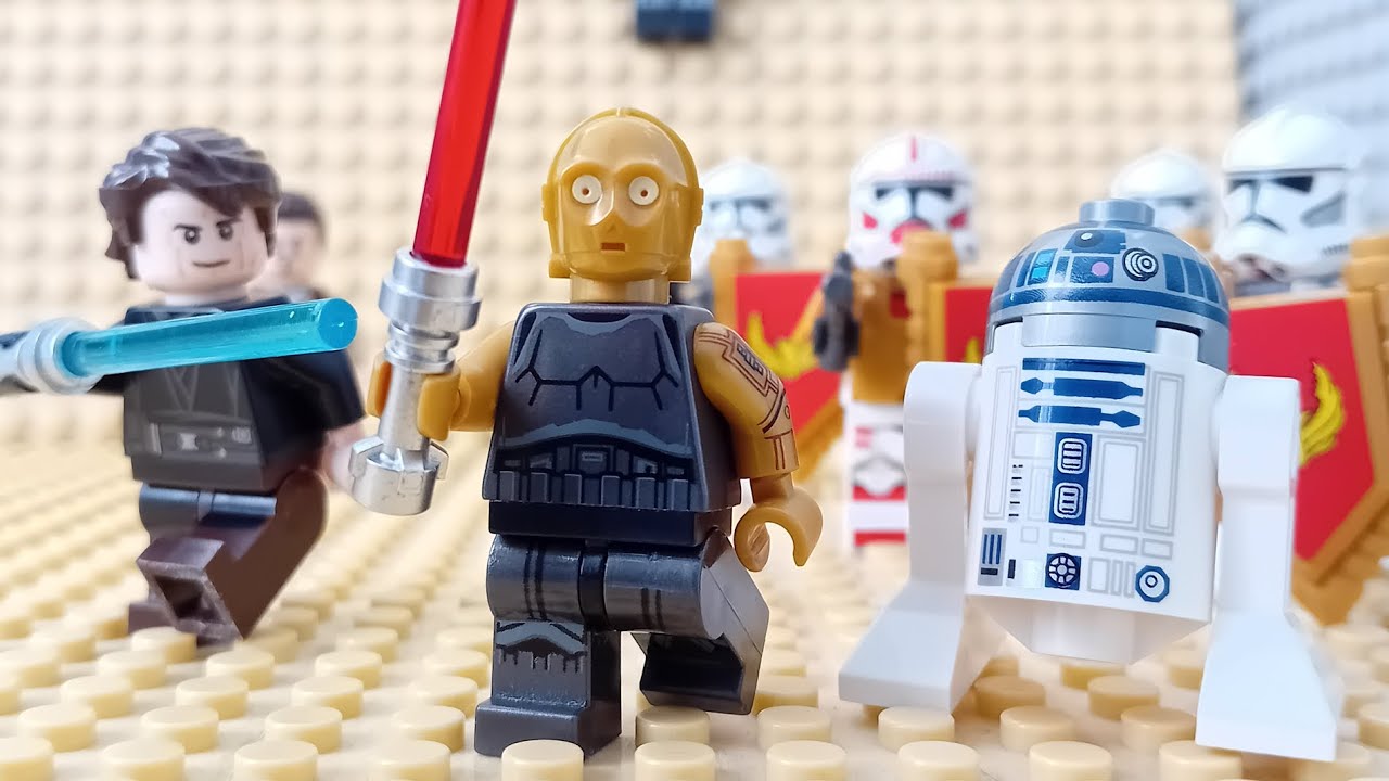 The tale of Darth C3PO (LEGO star wars stopmotion) - YouTube
