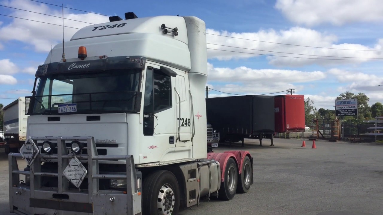 GA0795 - Iveco 4700 Cab Over 6x4 Prime Mover Truck - YouTube