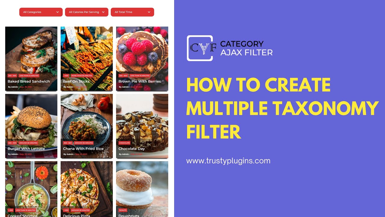 How To Make Multiple Taxonomies Categories Filter Wordpress YouTube How To Make Multiple Taxonomies Categories Filter Wordpress YouTube