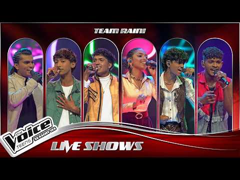 The Judgement | Team Raini | Live shows | The Voice Teens Sri Lanka S3
