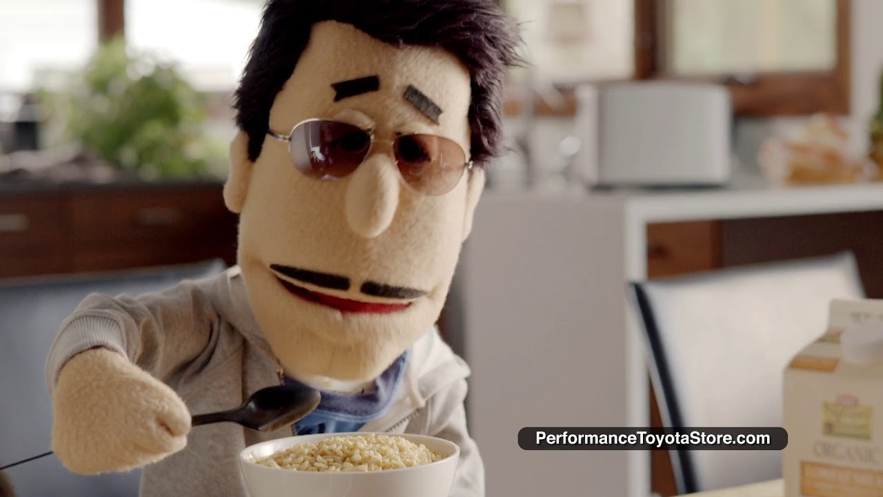 Commercial - Performance Toyota puppet salesman - YouTube