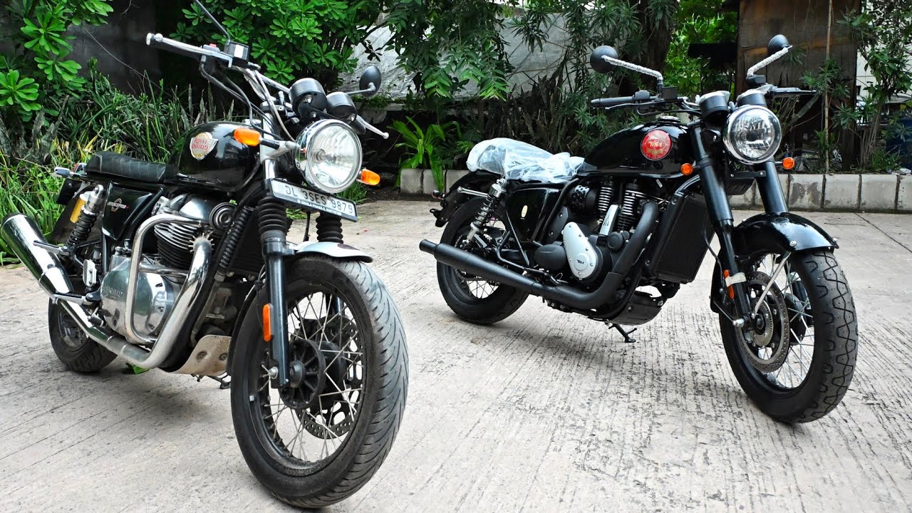 BSA GOLD STAR 650 VS ROYAL ENFIELD INTERCEPTOR 650 Comparison 2024 ...