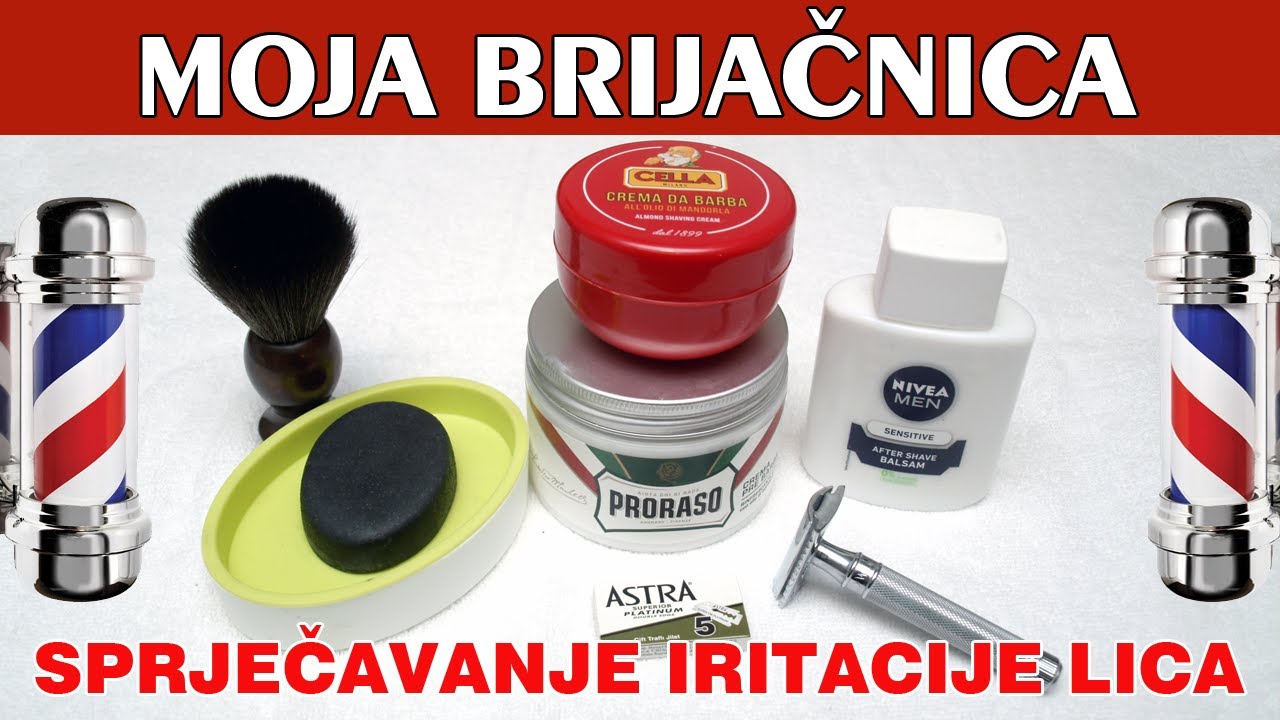 Kako spriječiti iritaciju kože poslije brijanja (re-upload) - YouTube
