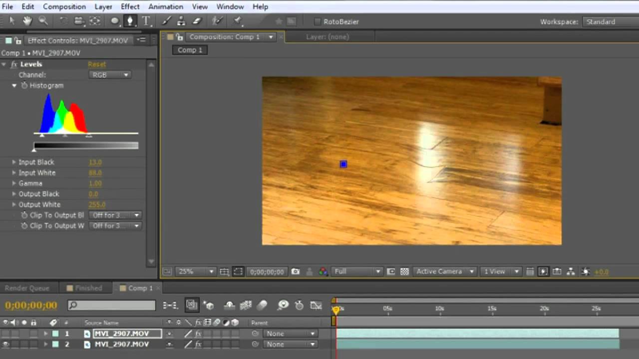 How to Make an Indent in the Floor in After Effects - YouTube
