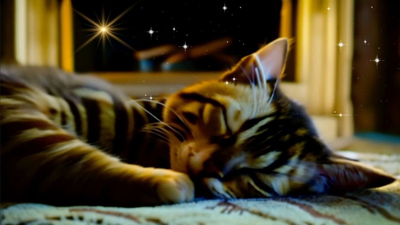 Cat ASMR for Deep Sleep: Gentle Purrs and Peaceful City Sounds (10 ...