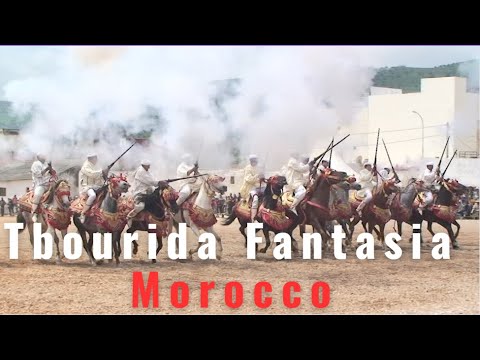 Cultural festival of #horses and weapons #moroccan Tbourida folklore # ...