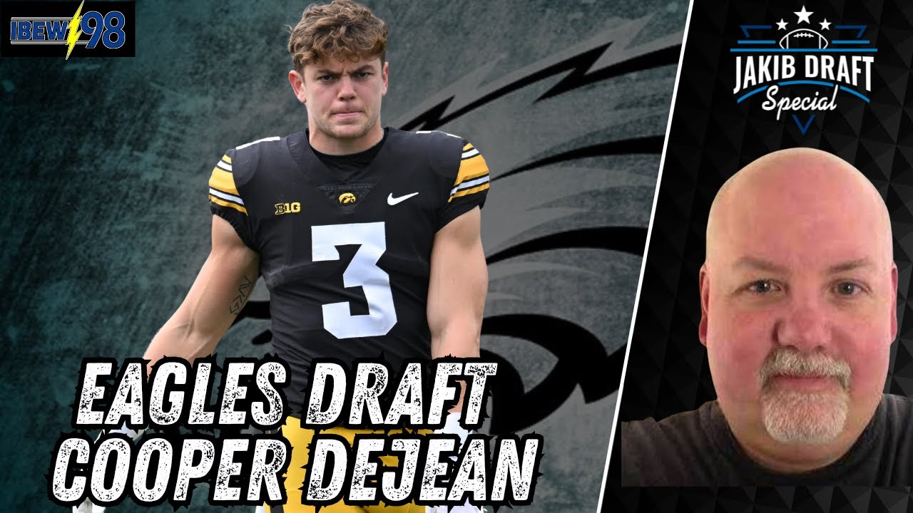 Eagles TRADE UP & Draft Cooper Dejean! JAKIB Draft Special with John ...