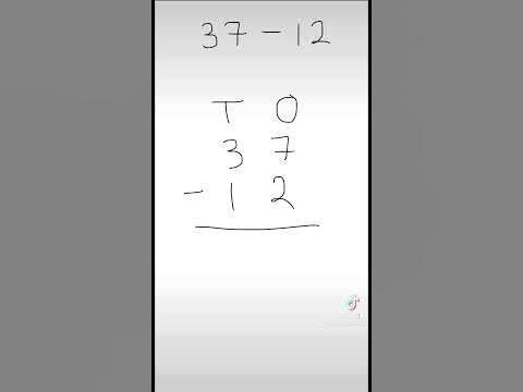 2 digit column subtraction, no exchanging! #subtract # ...