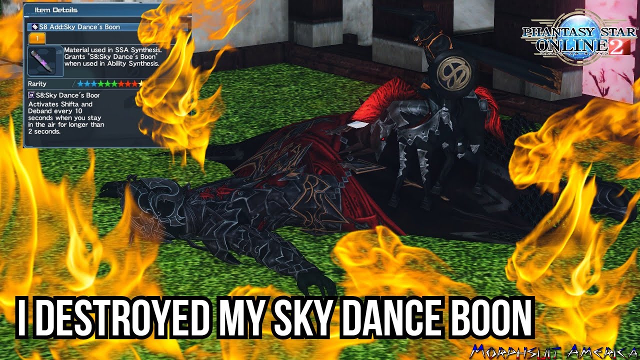 PSO2 - Yep. End of the year, and I destroy S8: Sky Dance Boon - YouTube