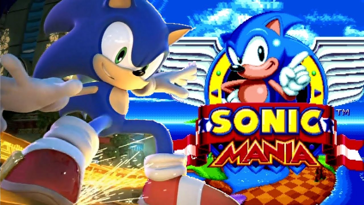 Rails Grinding in Sonic Mania - YouTube