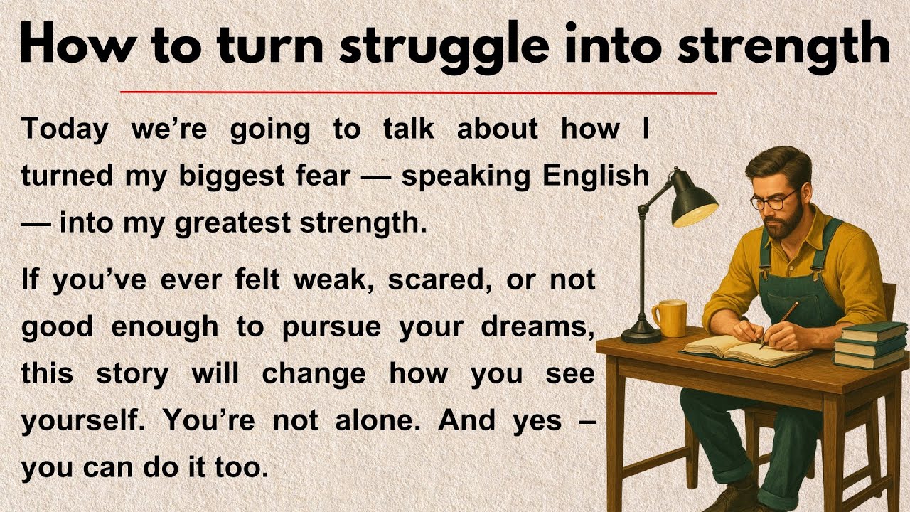 Turning Struggle into Strength | Learn English🔥 Through Motivation ...