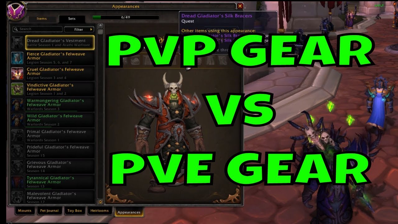 Is PvP gear worth using in BFA? - YouTube