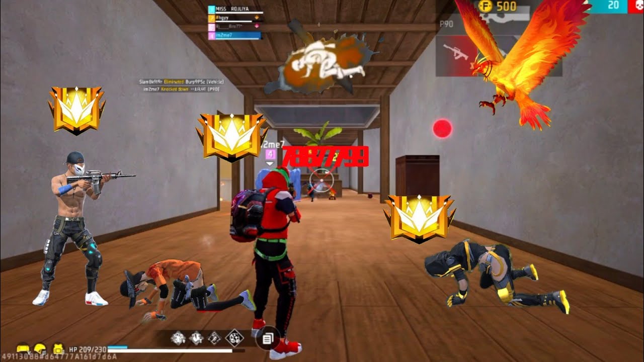 Epic Free Fire Kill Montage | BR Gameplay 💥Mastering the Art of Killing ...