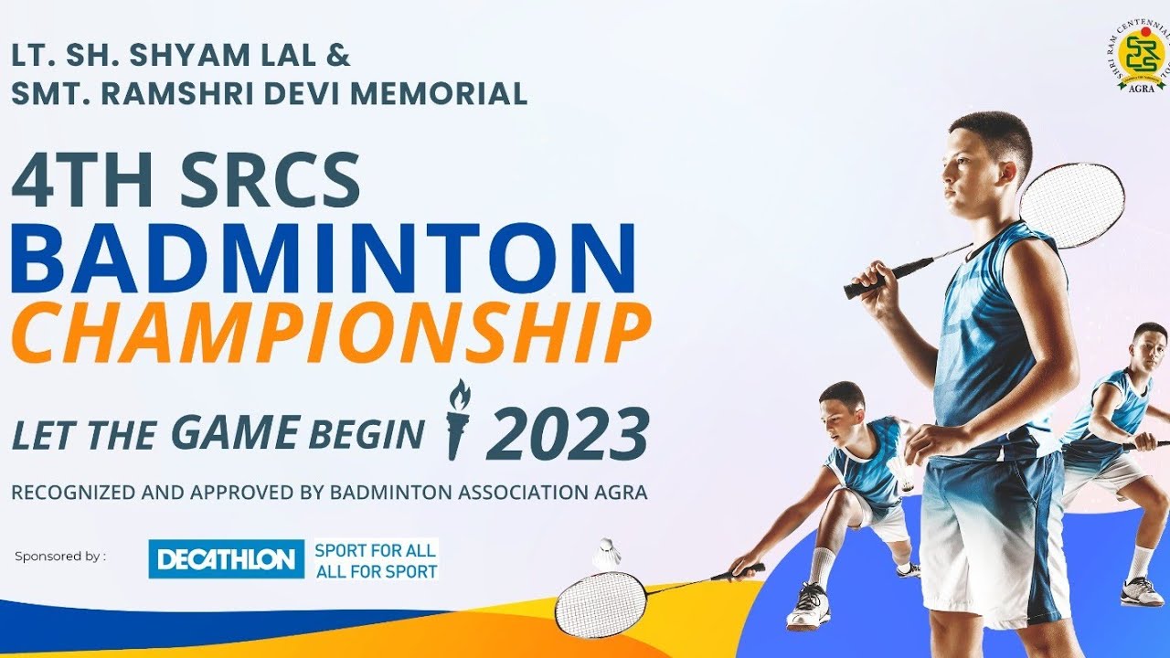 4th SRCS Badminton Championship 2023 @BAI_Media @UPBADMINTON - YouTube