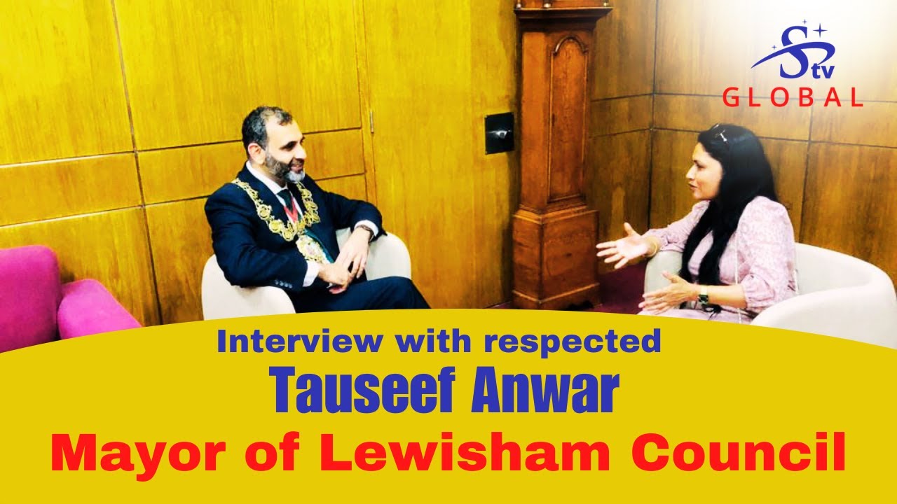Interview with respected Tauseef Anwar Mayor of Lewisham Council - YouTube