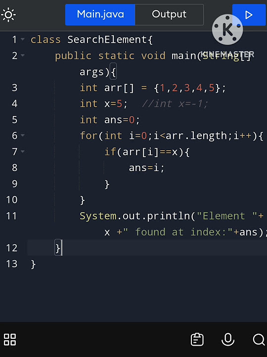 Program To Find An Array Elements | Java Program | Search an element of an array | C++ | Python ...