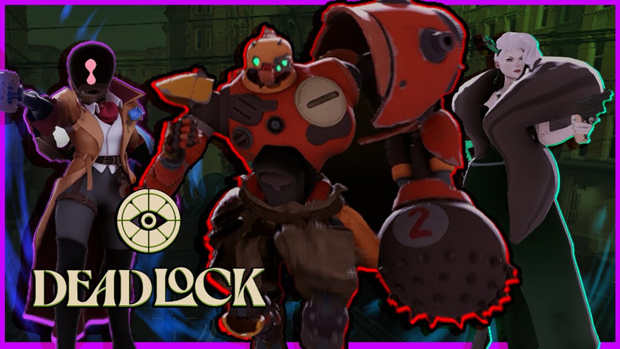 DEADLOCK BUILD CRAFTING & PLAYING EVERY CHARACTER - YouTube