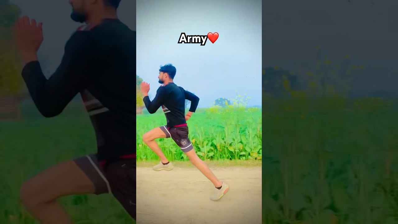 Running video ️#armyshort #subscribe #army #youtubeshorts #runnig # ...