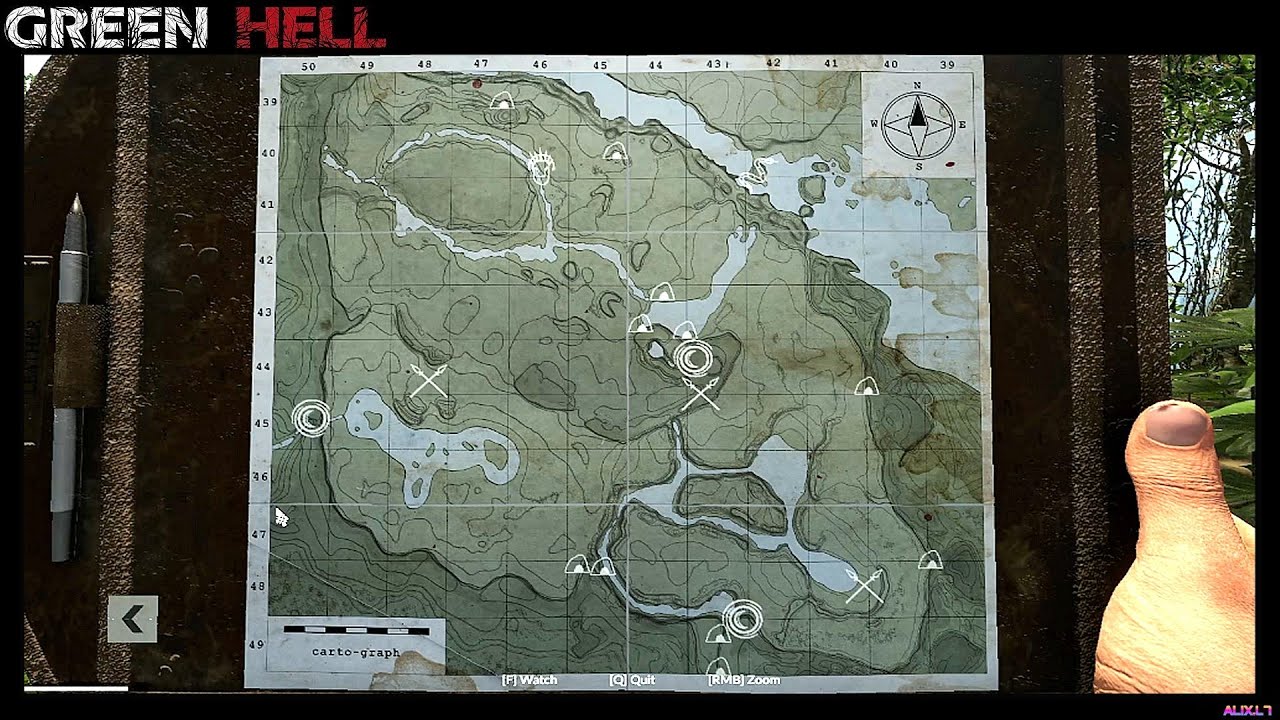 Green Hell | Spirits of Amazonia Pt.3 - Complete Maps for all Spirits ...