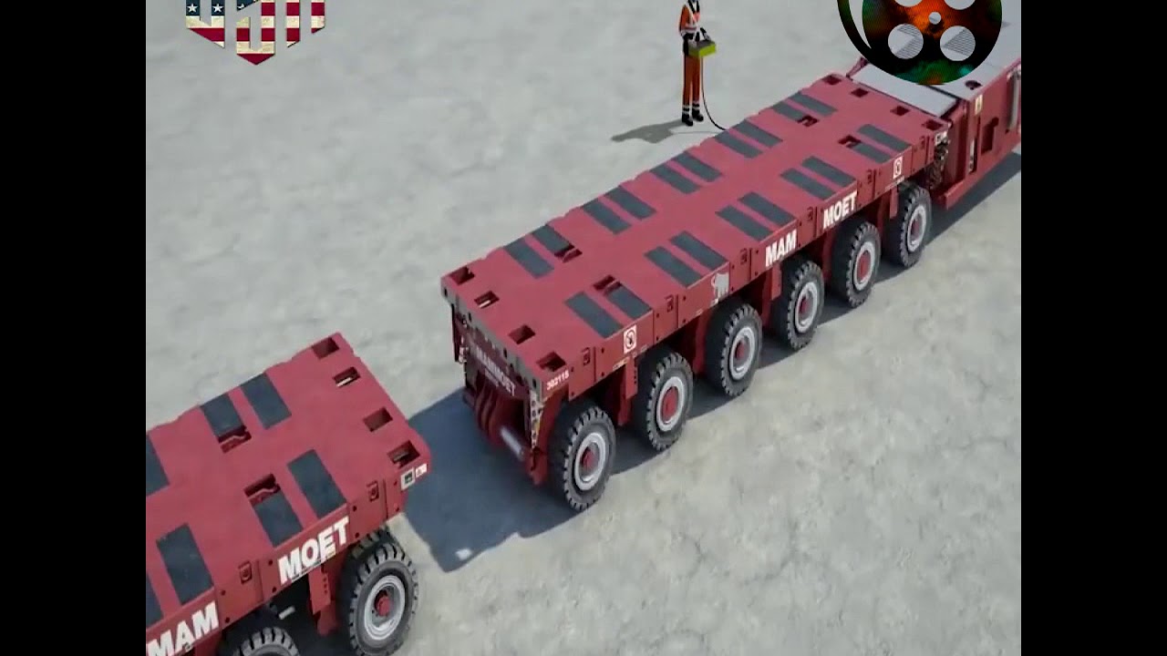 Self Propelled Truck || Heavy Transportation Truck || Modern Way of ...