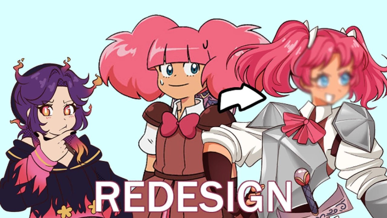 Redesigning Rosemary from HIGH GUARDIAN SPICE! Speedpaint/Commentary ...