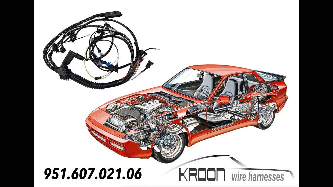944 Turbo engine harness HD 1080p - YouTube