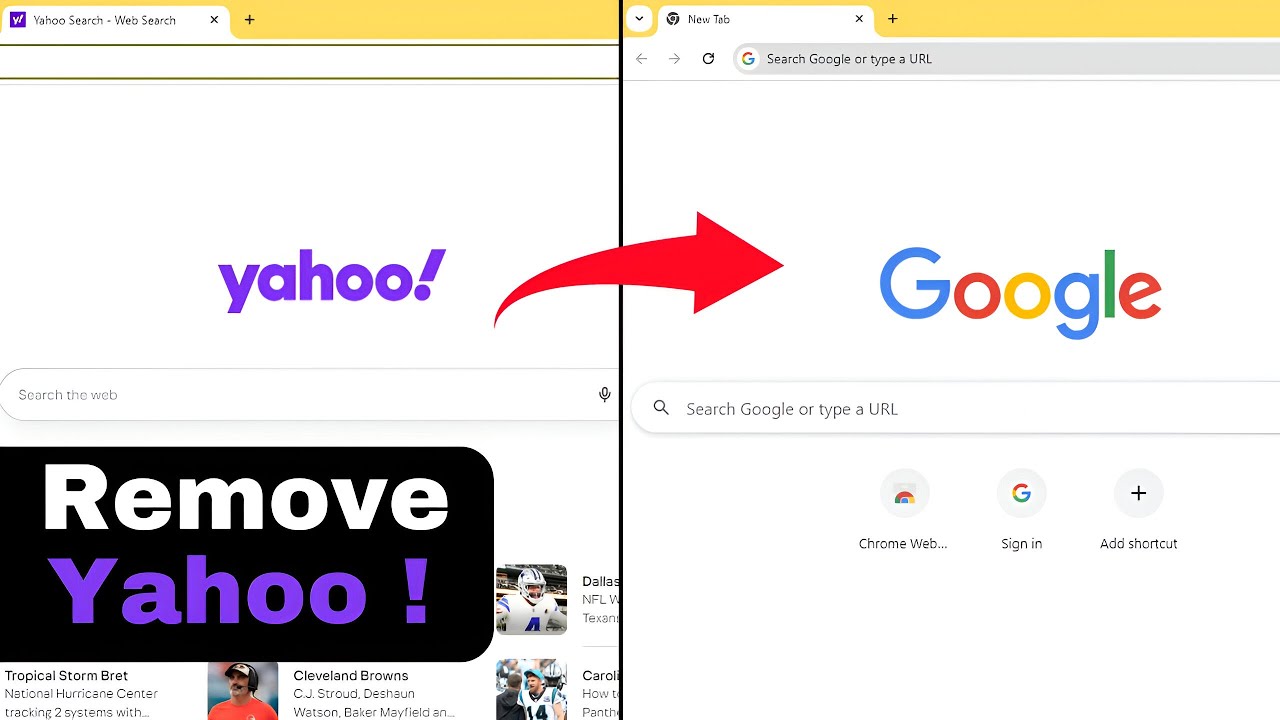 How to Fix Google Chrome Search Engine Changing to Yahoo | How To REMOVE YAHOO SEARCH From ...