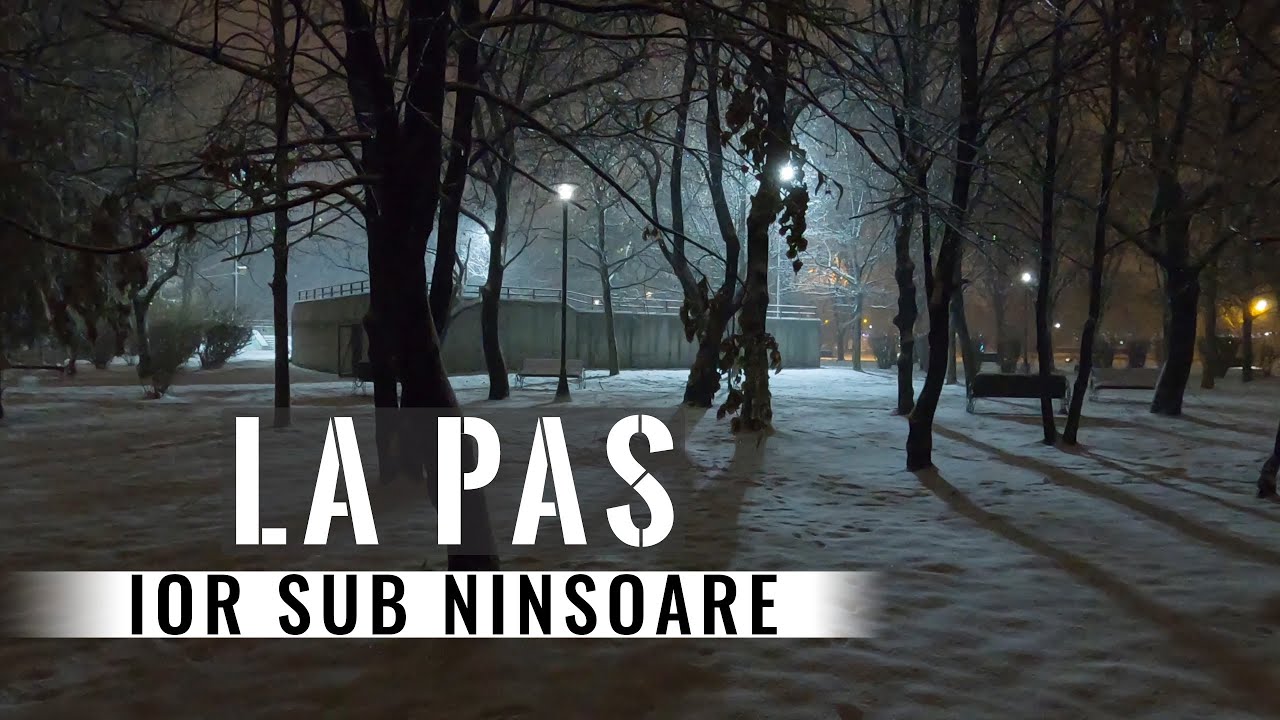 La pas in Bucuresti, Zapada in IOR/Walking Bucharest, Snow in IOR - YouTube