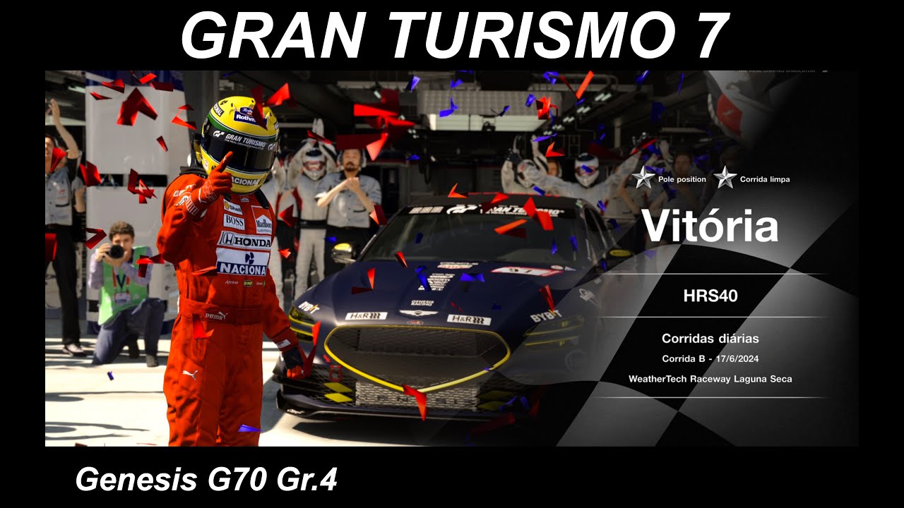 Gran Turismo® 7 | Corrida Diária B - 17/06/2024 - Genesis G70 - YouTube
