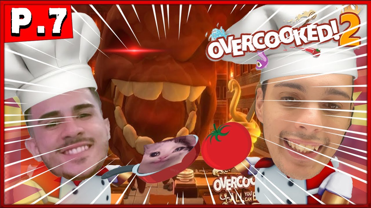 Chegamos ao BOSS final do Overcooked 1 - Ft Davi- Overcooked All You ...