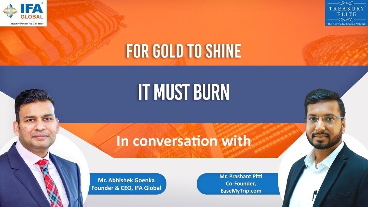 Mr. Prashant Pitti, Co-founder, EaseMyTrip.com - TE Leadership Series ...