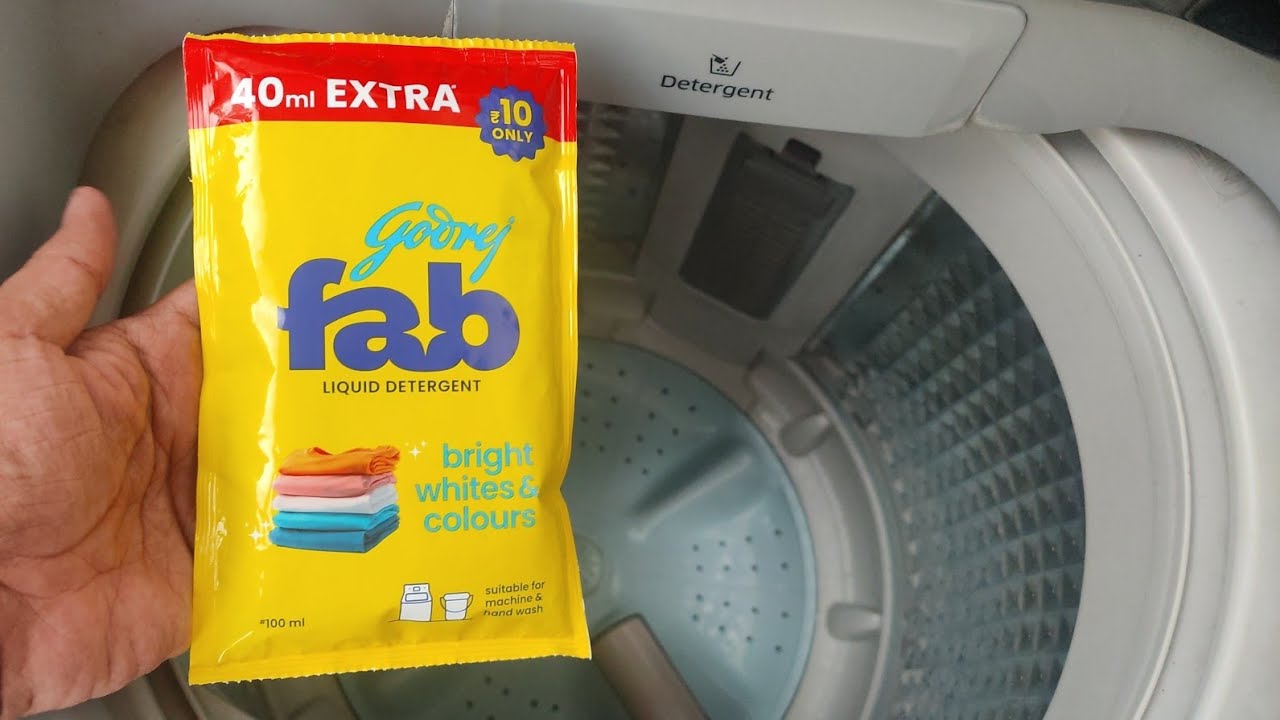 Godrej Fab Liquid Detergent Review | Godrej Fab Liquid Detergent how to use | How to use godrej ...