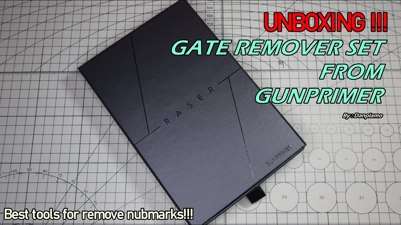 Unboxing Gate Remover Set from GUNPRIMER (BEST TOOLS FOR NUBMARKS ...