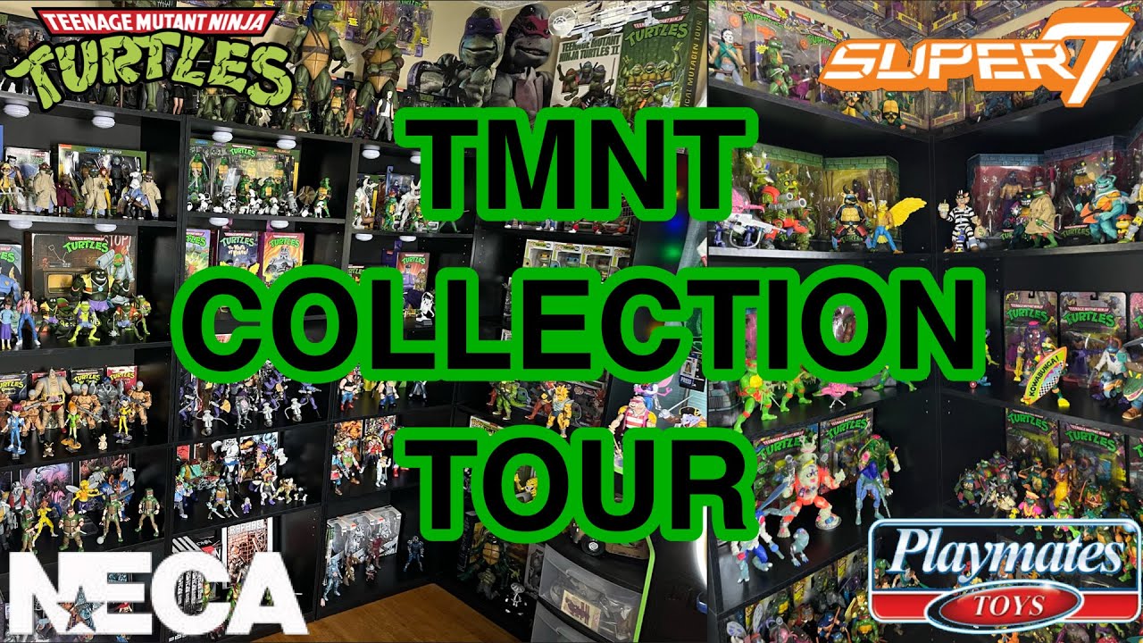 Huge Modern and Vintage Teenage Mutant Ninja Turtles Collection - YouTube