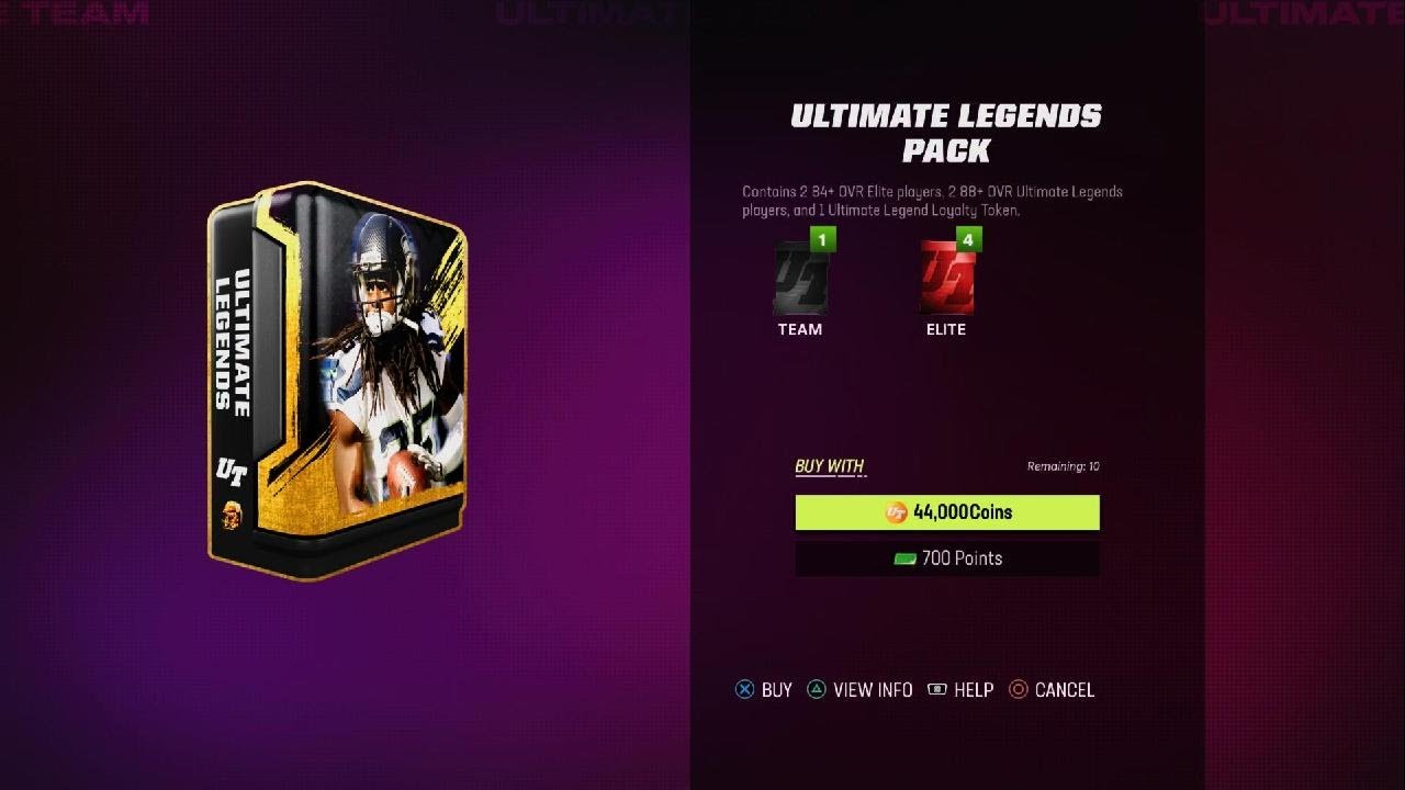 What did they do to ultimate legend packs - YouTube