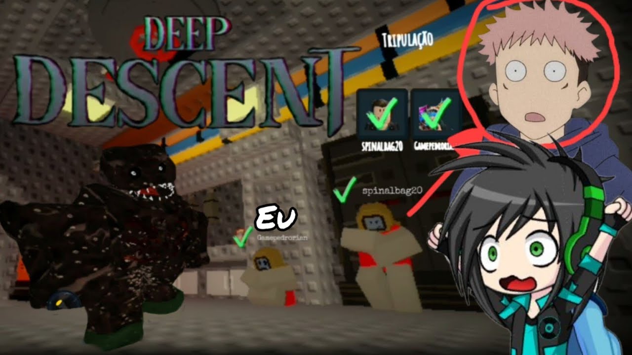 Sobrevivendo de UM MONSTRO num submarino com meu amigo!!!! Roblox ...