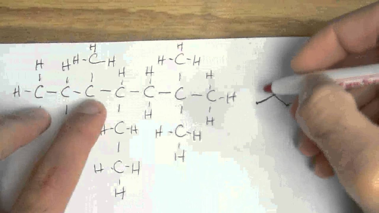 Line Drawings for Organic Molecules - YouTube