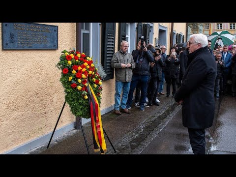 Denkmal eingeweiht: Steinmeier würdigt Hitler-Attentäter Georg Elser