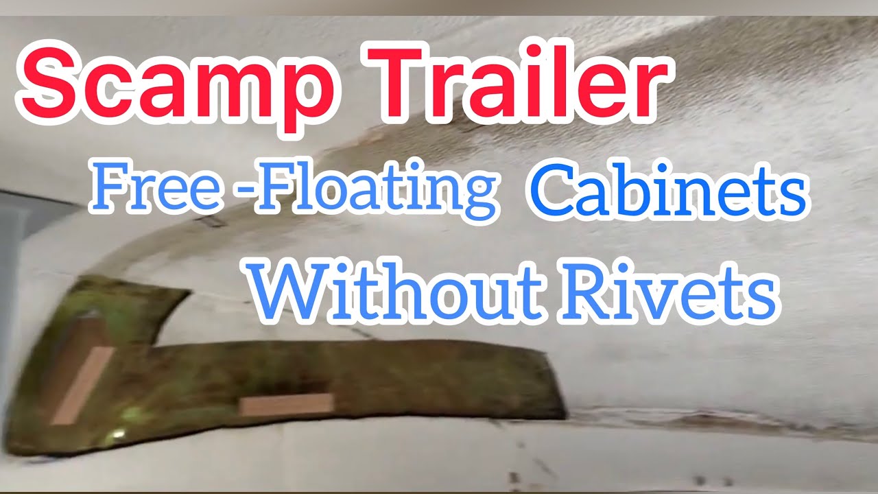 Scamp Cabinets | Making Supports For Cabinets | #NoMoreRivets # ...