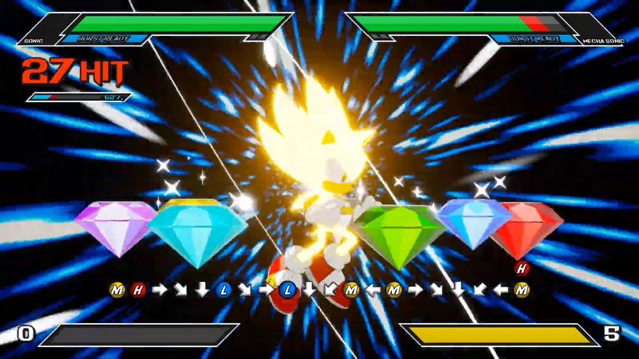 Sonic Smackdown - Super Sonic Combo - YouTube