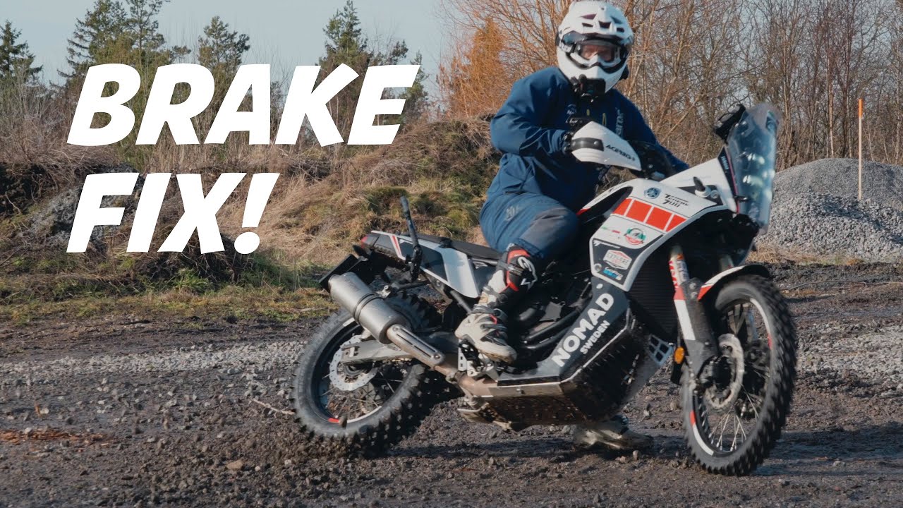 The Brake Fix - Tenere 700 - YouTube