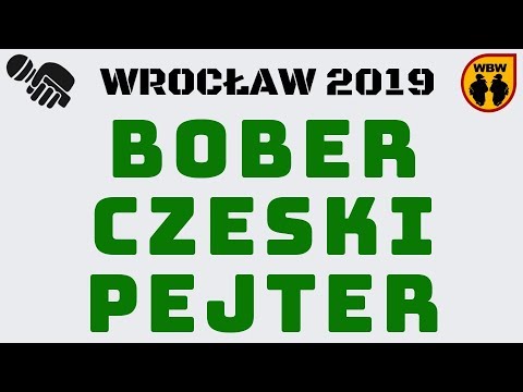 Jury na WBW 2019 Wrocław 🎤 Bober, Czeski, Pejter (freestyle rap) - YouTube