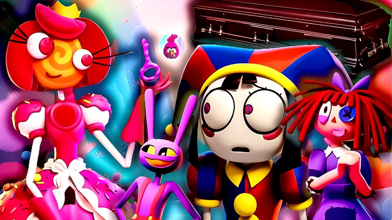 Candy Carrier Chaos! THE AMAZING DIGITAL CIRCUS _ Coffin dance song ...